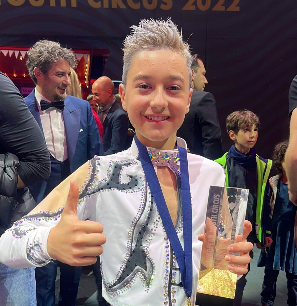 Gabriel Dell’Acqua, gold at the European Youth Circus 2022 – Circus News